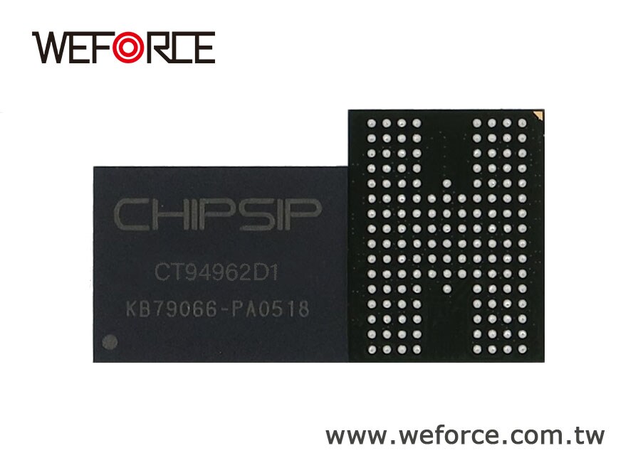 CHIPSIP MCP CT94962D1 DRAM Stack MCP, 4Gb(x32bits) DDR3(L ...