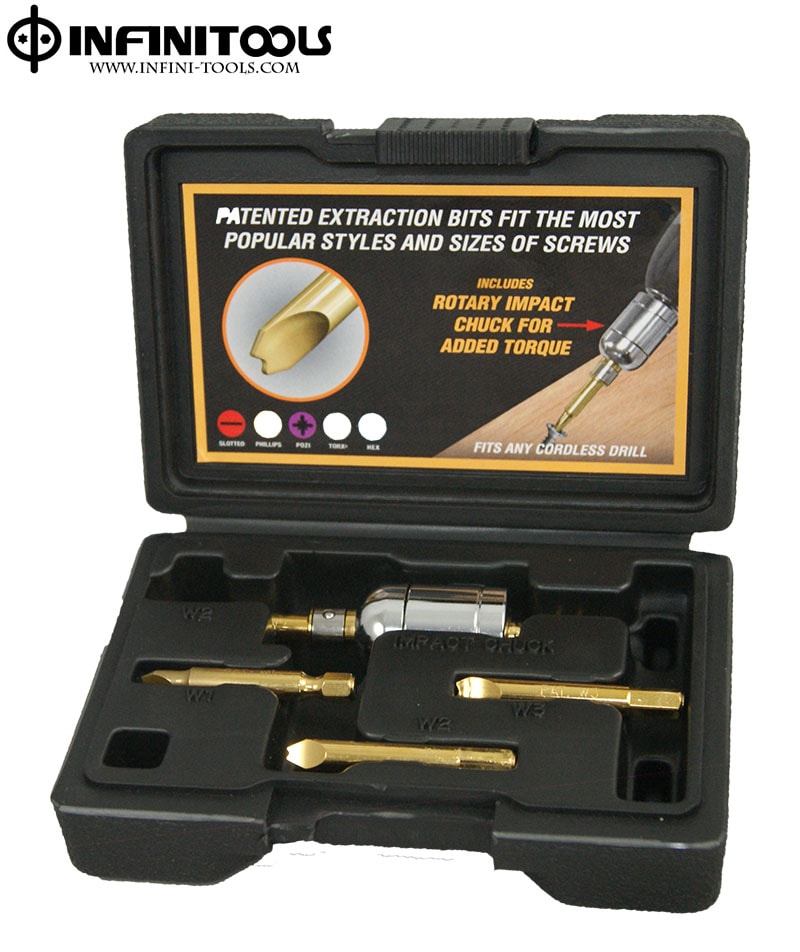 Rotary Impact Screw Extractor set | Taiwantrade.com