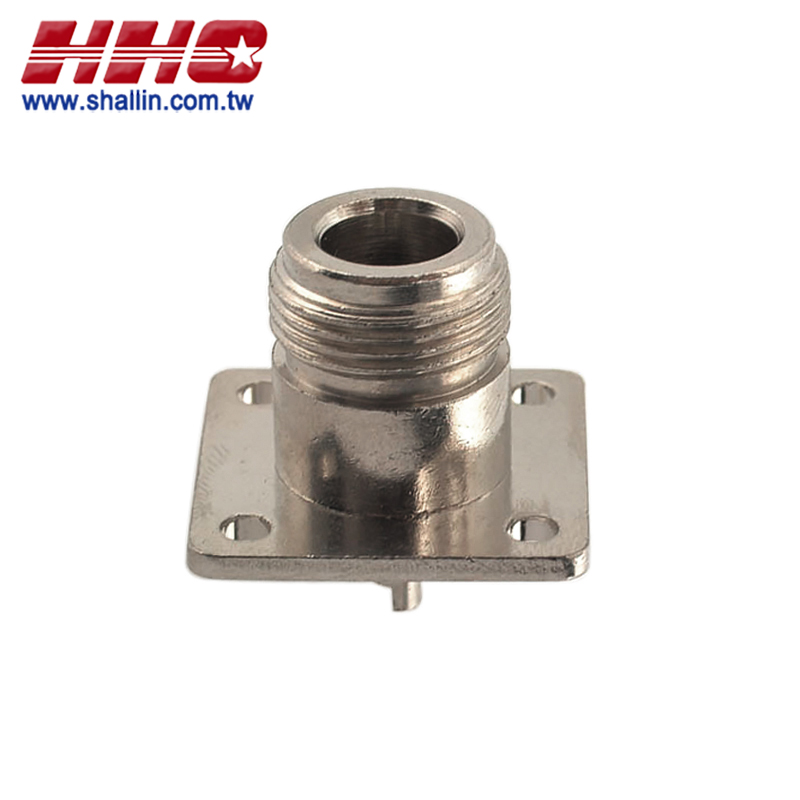 RF connector, N female chassis mount, RoHS Directive-compliant ...