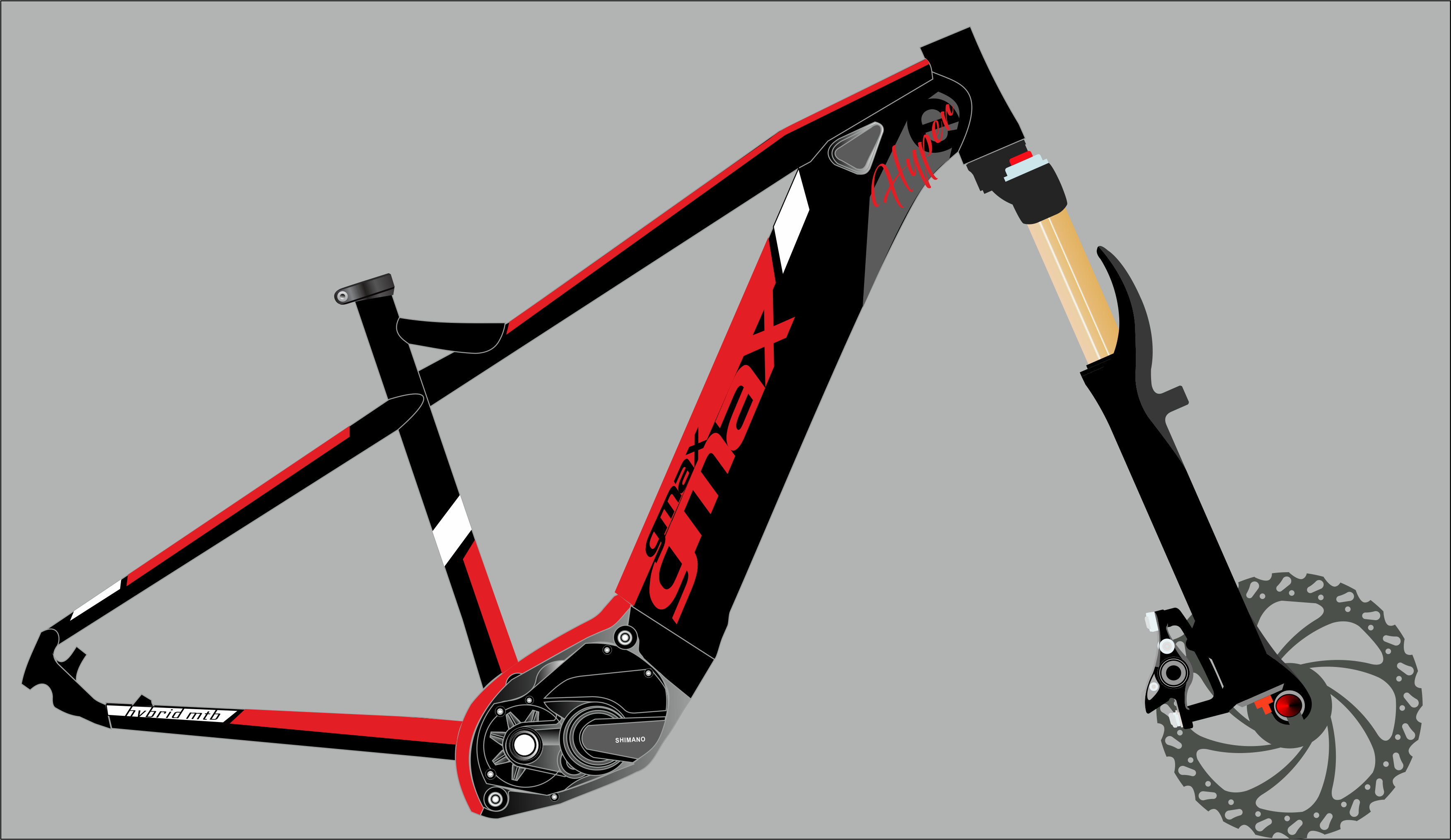 G-MAX Taiwan Made Pedelec HYPER E 27.5inch Center Drive System Shimano ...