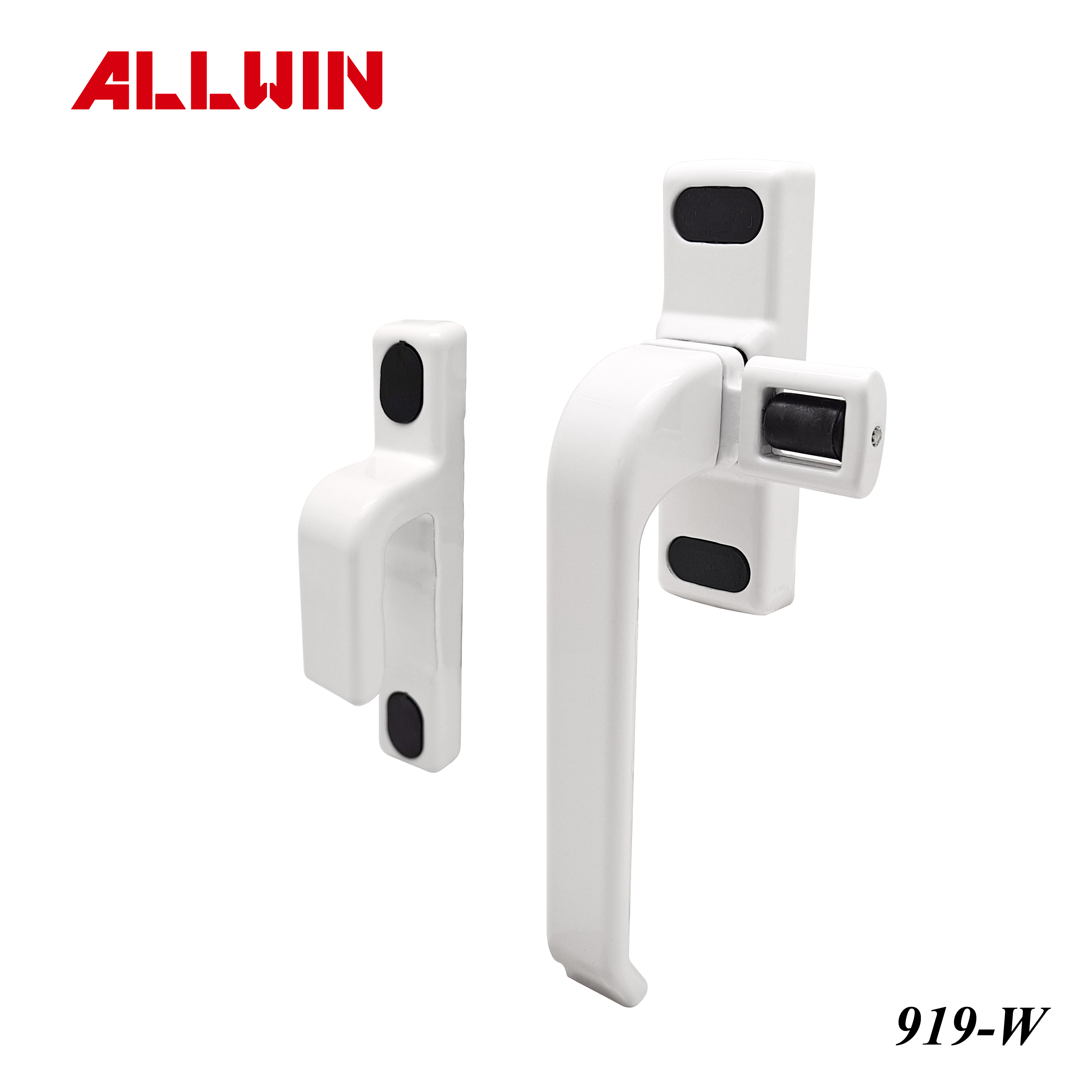 Premium Aluminum Window Handle White Casement Handle with Keeper ...
