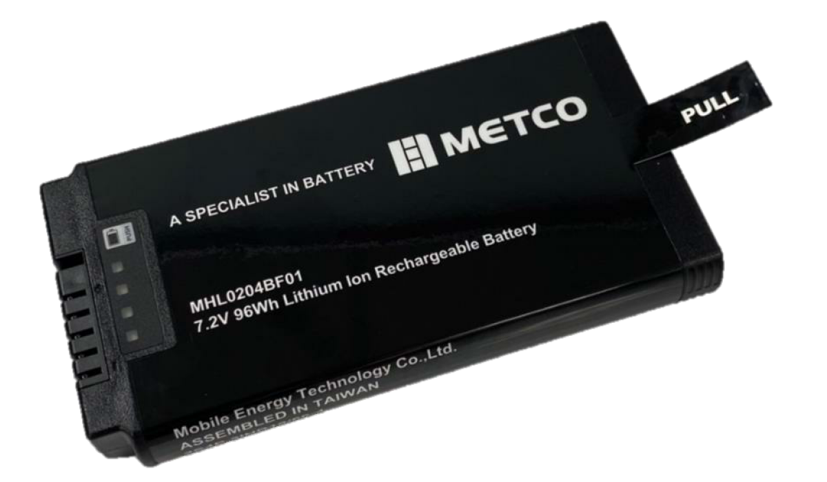 METCO MHL0204BF01 - Li-ion Battery Pack 7.2 V / 12.8Ah | Taiwantrade