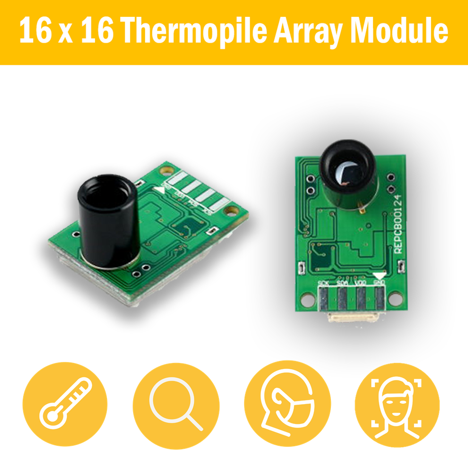 Thermopile array module w/algorithm for 1M Detection Distance ...