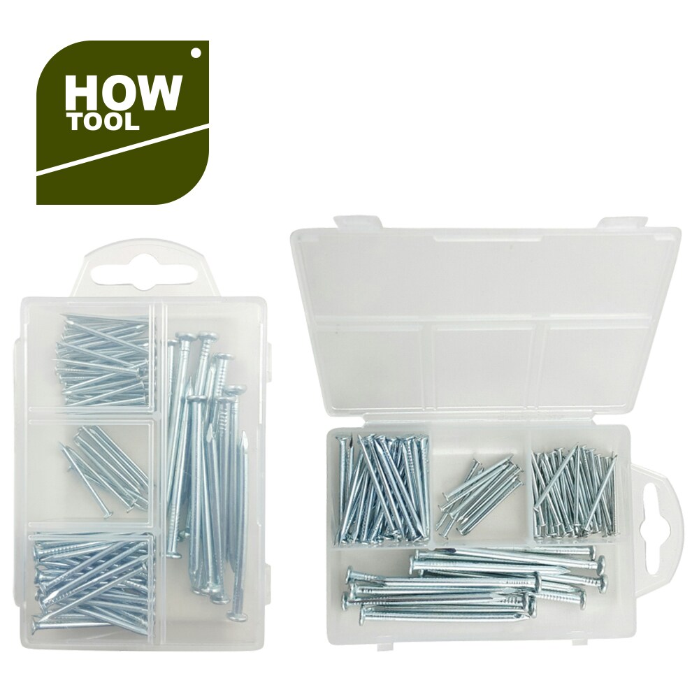 Zinc Plated 110 Pieces Steel Nail Assorted Kit | Taiwantrade