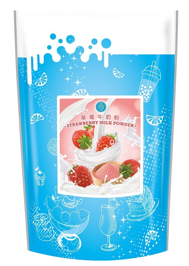 Bubble Tea Drink Powder Strawberry Milk Powder Made In Taiwan Instant ...