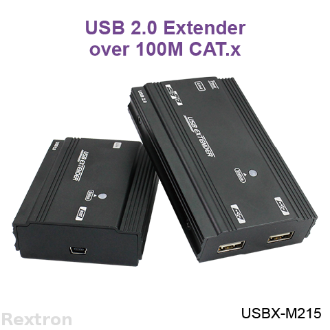 USB 2.0 Extender over CAT.X Cable, 100M | Taiwantrade.com