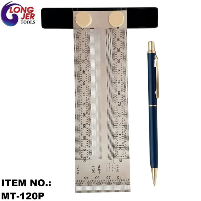 Precision Marking T-Ruler and Stainless Steel Bend Ruler Woodworking Ruler