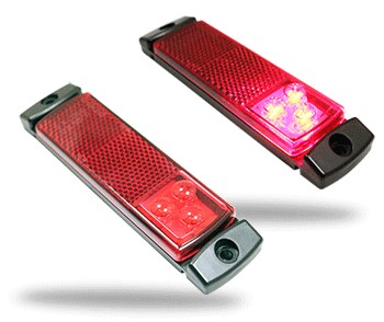 ECE LED REAR POSITION LIGHTS WITH REFLEX | Taiwantrade