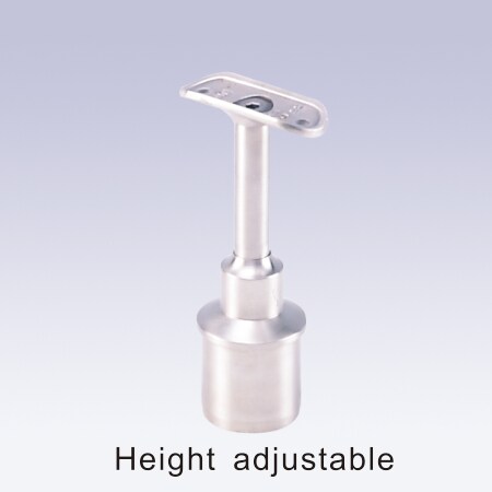 Stainless Steel Round Tube Handrail Perpendicular Post Connector ...