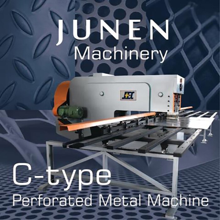 JUNEN C-type Perforated Metal Machine(4ft) | Taiwantrade