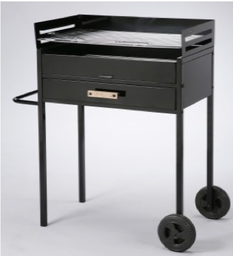 Rectangular Charcoal BBQ Grill with Oven | Taiwantrade