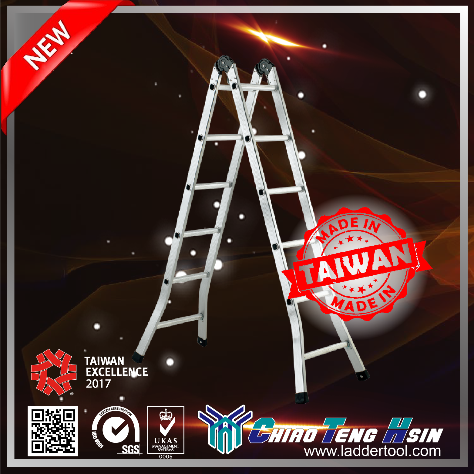Multi-function Ladder B2/ Folding Ladder series B2 | Taiwantrade.com