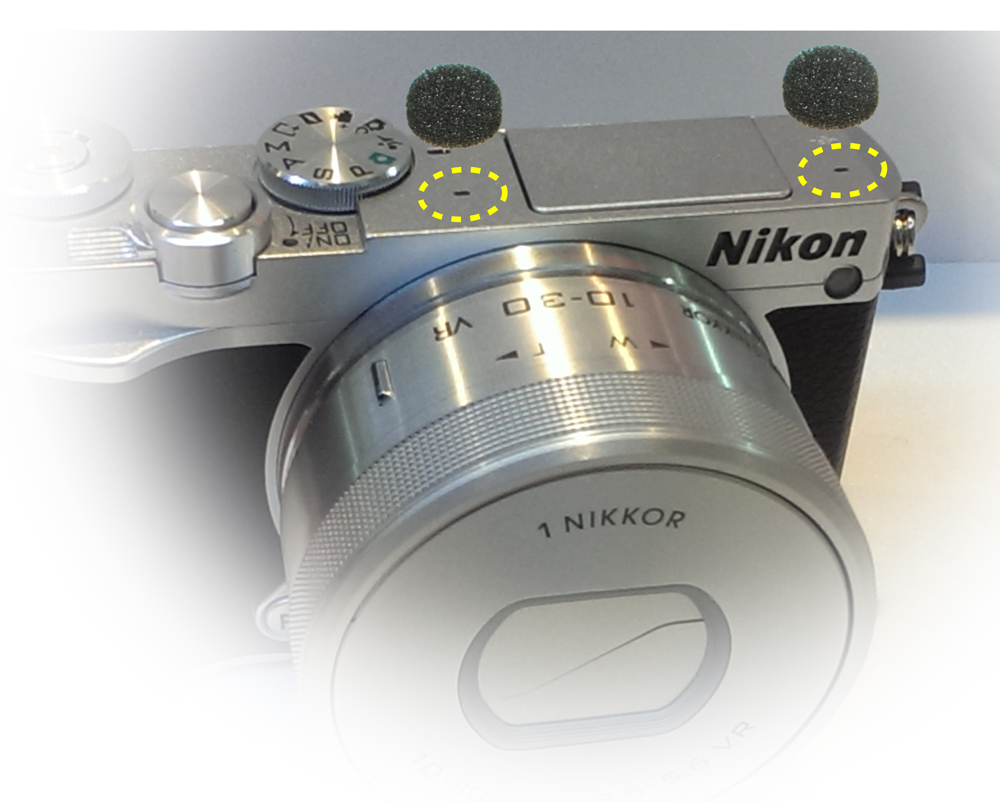 Gomet mini Wind Filter Sticker for Body Camera Mic Windscreen Wind Muff ...