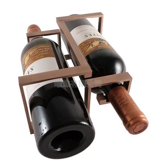 Aluminum 2 Bottle Wine Rack | Taiwantrade