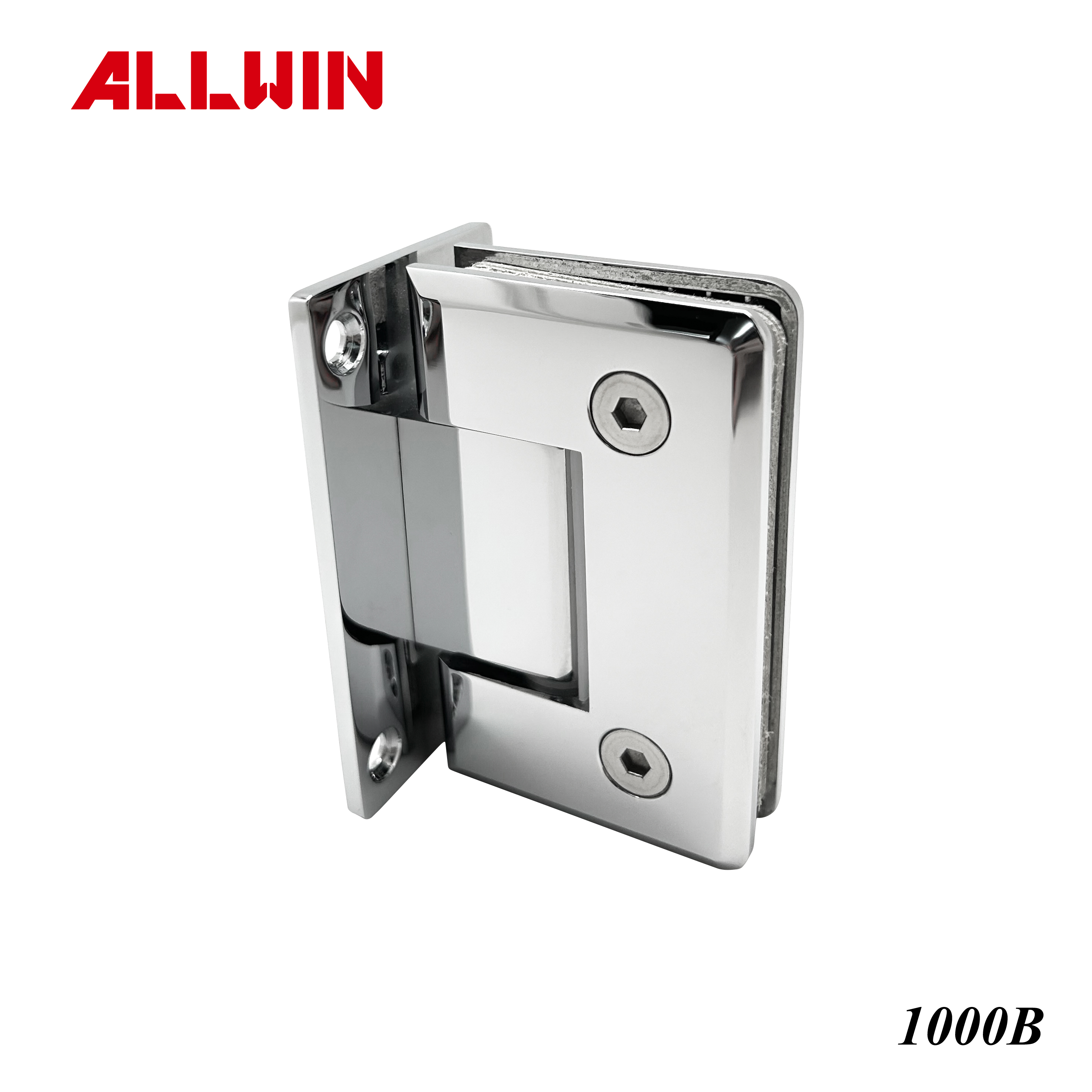 Fall Back Plate Wall Mounted Brass Glass Shower Door Hinge | Taiwantrade