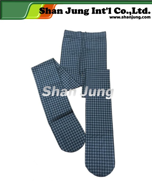 Tights, Printed Tights with Houndstooth Pattern, 80D | Taiwantrade.com