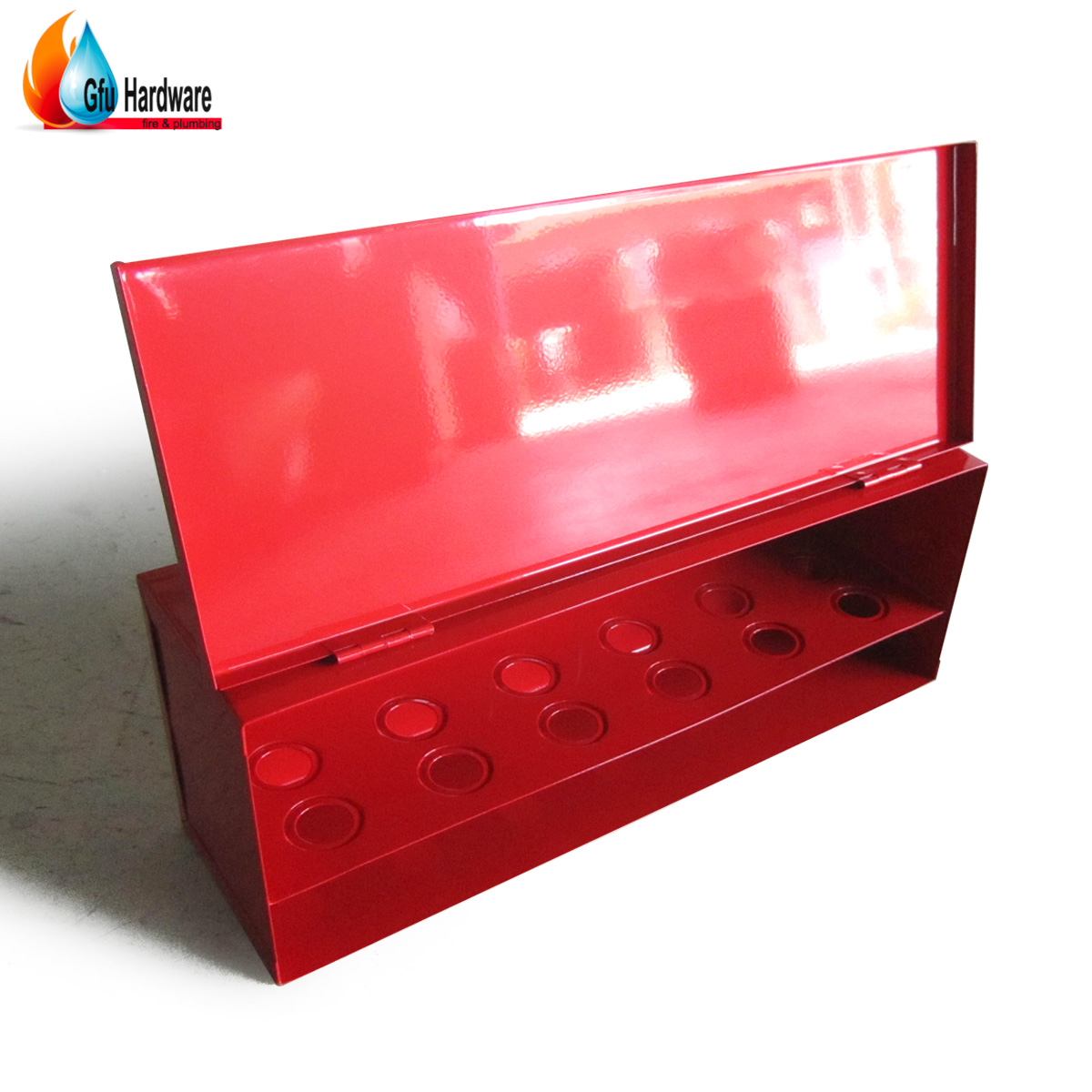 Provider of Red Spare Fire Sprinkler Head Box for with Various Sizes ...