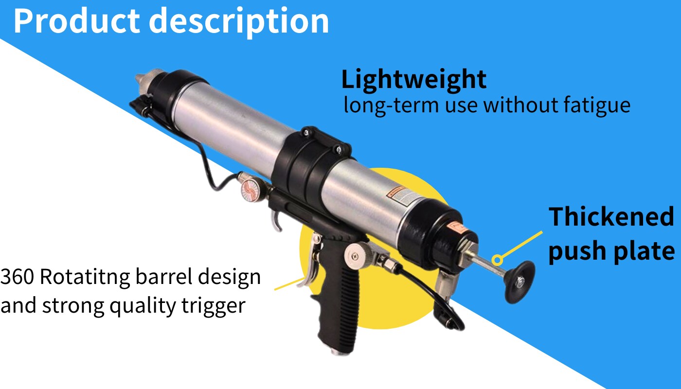 SpeedSeal Elite Silicone Caulk Dispenser 3 in 1 Sausage Caulking Gun ...