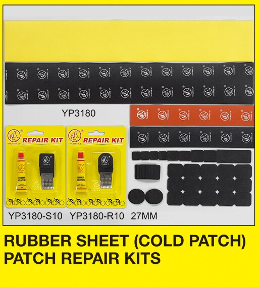 RUBBER SHEET (COLD PATCH), PATCH REPAIR KITS | Taiwantrade.com