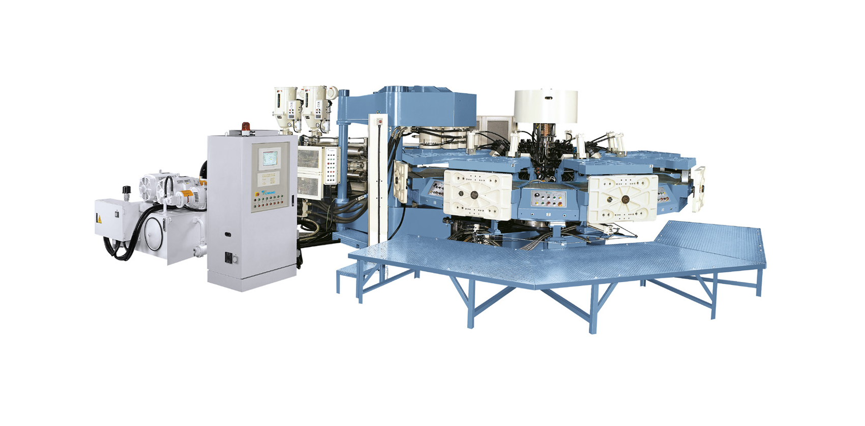 Automatic Multi-Color Boot / Safety Boot Injection Molding Machine ...