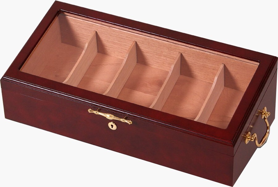 Cigar Humidor with Acrylic Clear Top | Taiwantrade.com
