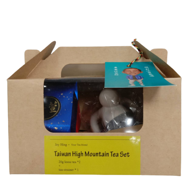 【JeyTea】 - Taiwan high mountain TEA SET - 20g loose tea *2 + Mr. Tea ...