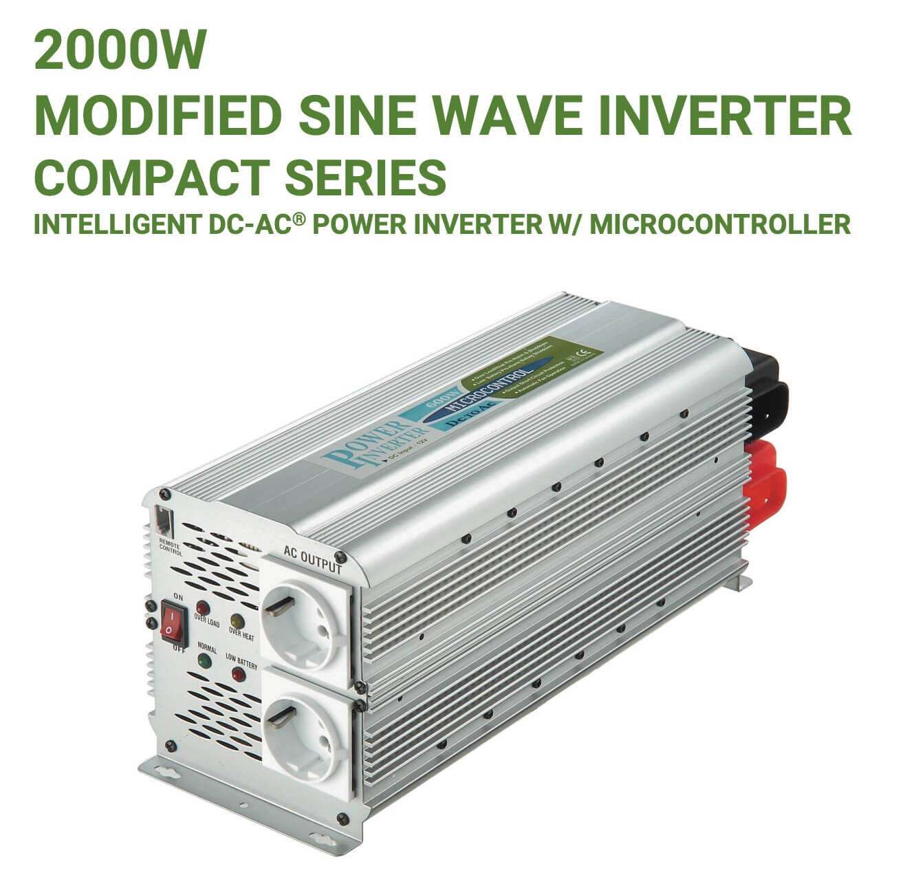 2000W Power Inverter - Intelligent DC-AC® with Microcontroller ...