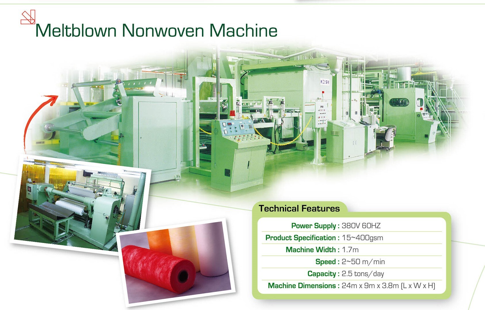Meltblown Nonwoven Machine | Taiwantrade