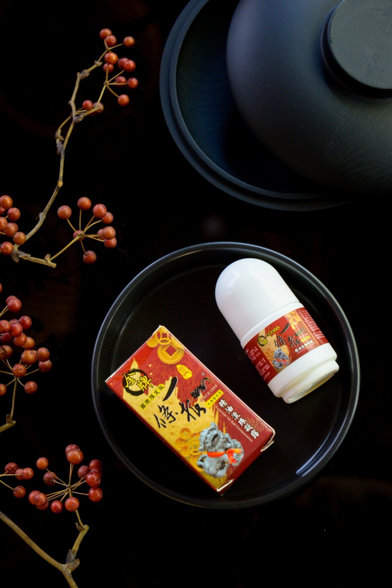 JinPai Pain Relief Roll-on Gel / cream herbal gosok pegal linu, nyeri ...