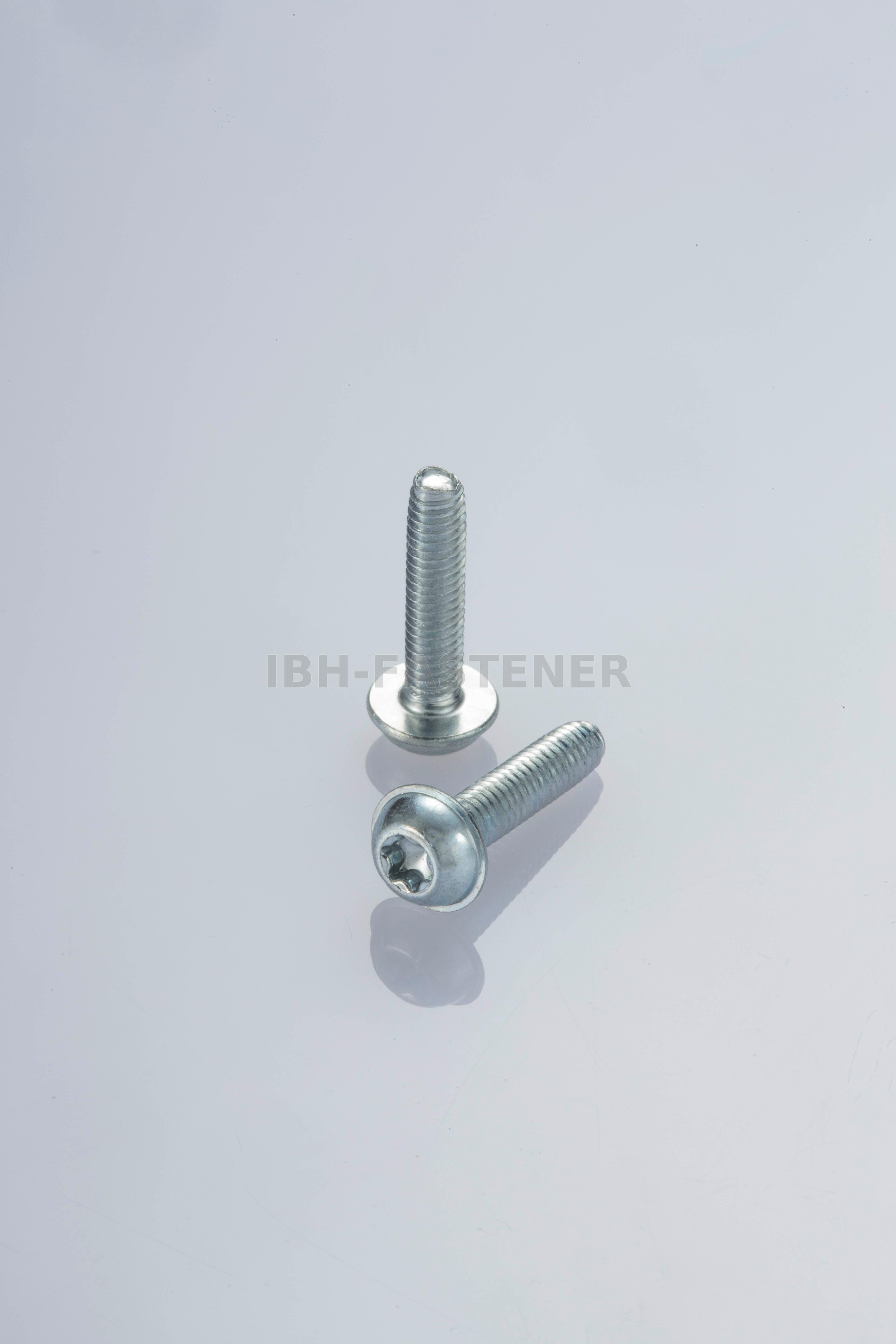 THREAD ROLLING SCREW ROUND WASHER HEAD TORX DRIVE TYPE-TT ZP ...