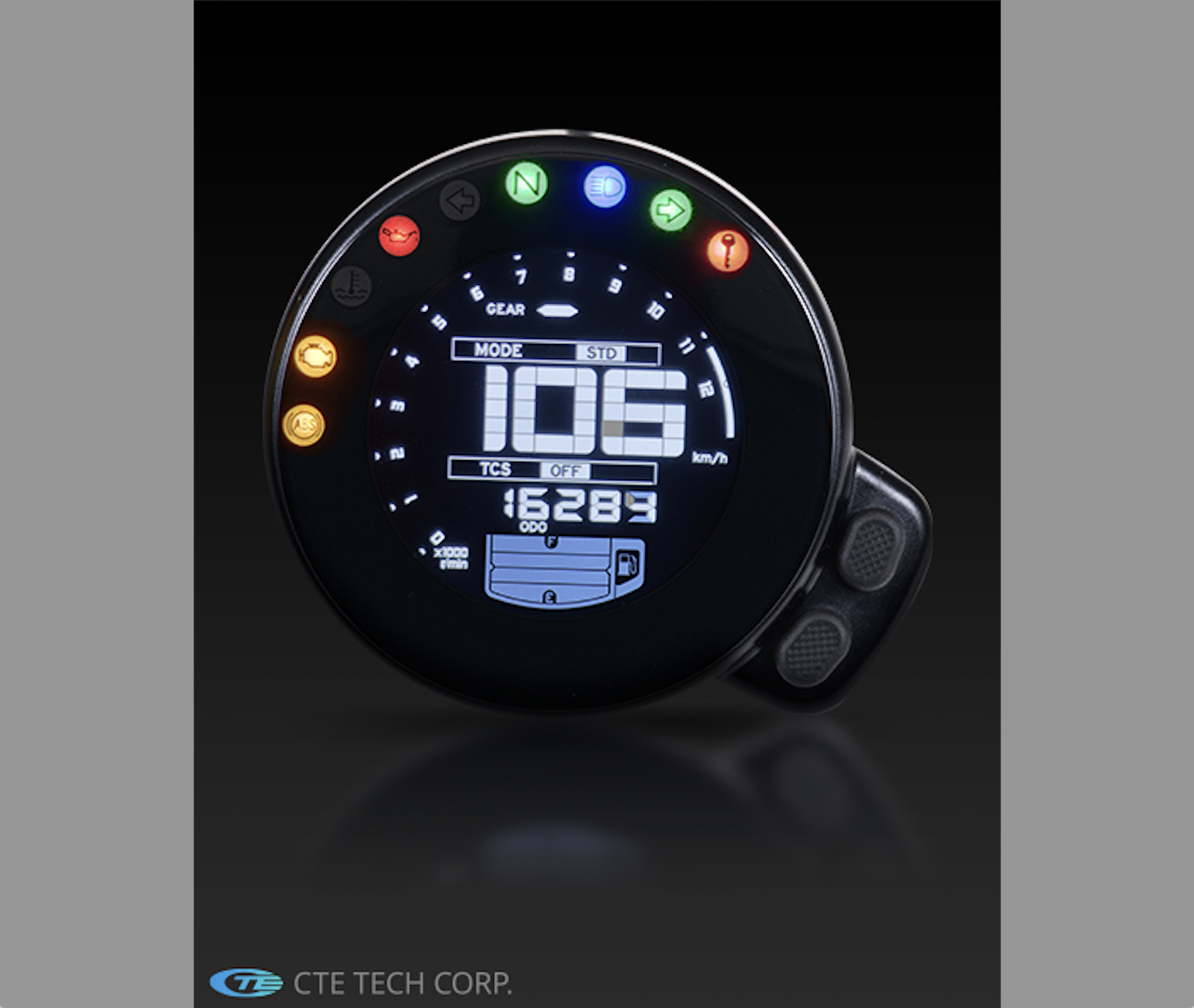 Motorcycle LCD Digital dashboard, Odometer, Speedometer-台灣經貿網