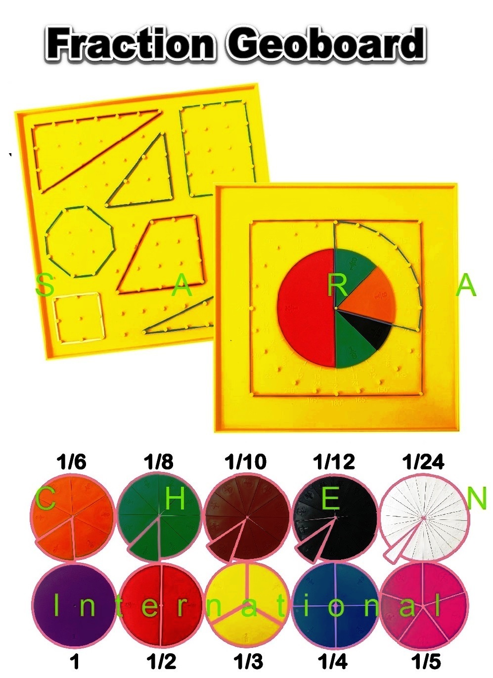 FRACTION GEOBOARD BOX | Taiwantrade