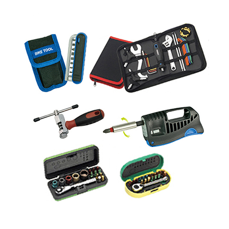 Bicycle Repair Socket Set / Chain Wrench / Ratchet Bit Box Set ...