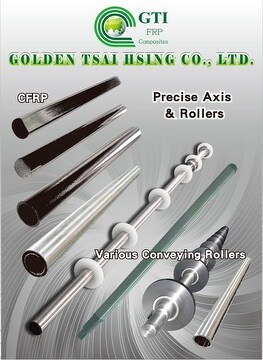 CFRP Solid Rod-Precise Axis & Roller | Taiwantrade.com