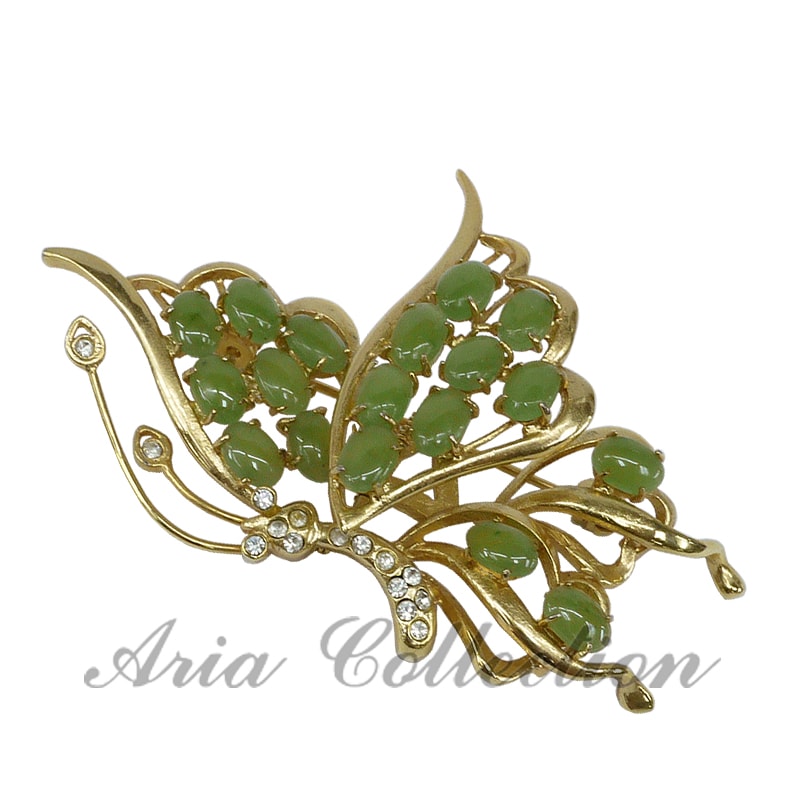 Taiwan jade butterfly brooch | Taiwantrade.com