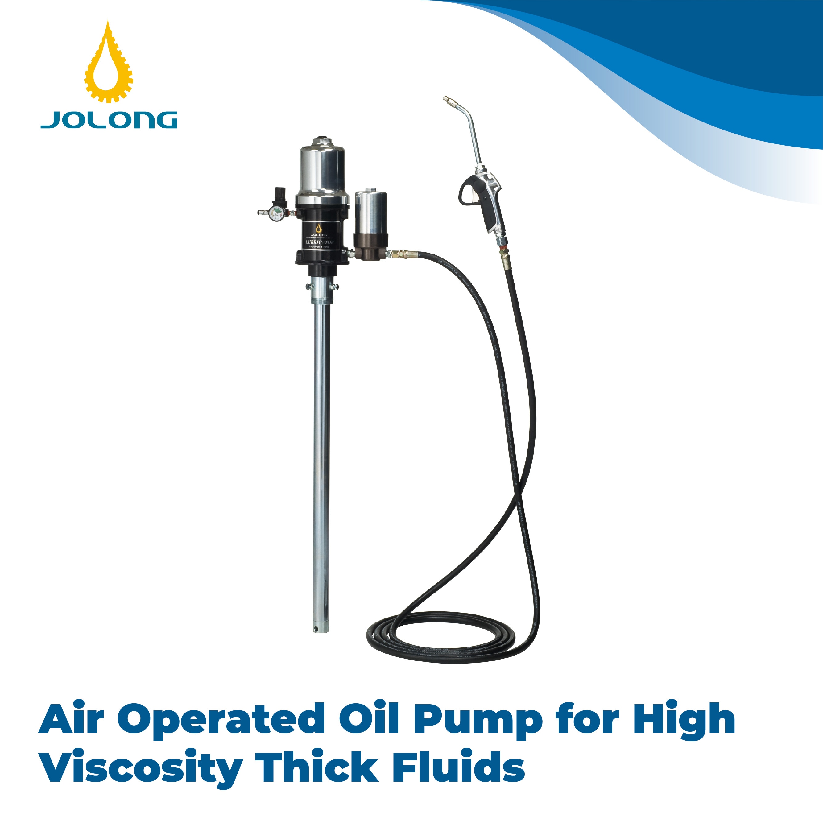 Air Operated Oil Pump for High Viscosity Thick Fluids and Slurries ...