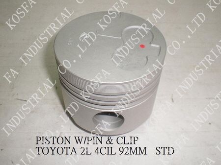 Piston Set 4CIL 92MM STD for TOYOTA 2L | Taiwantrade