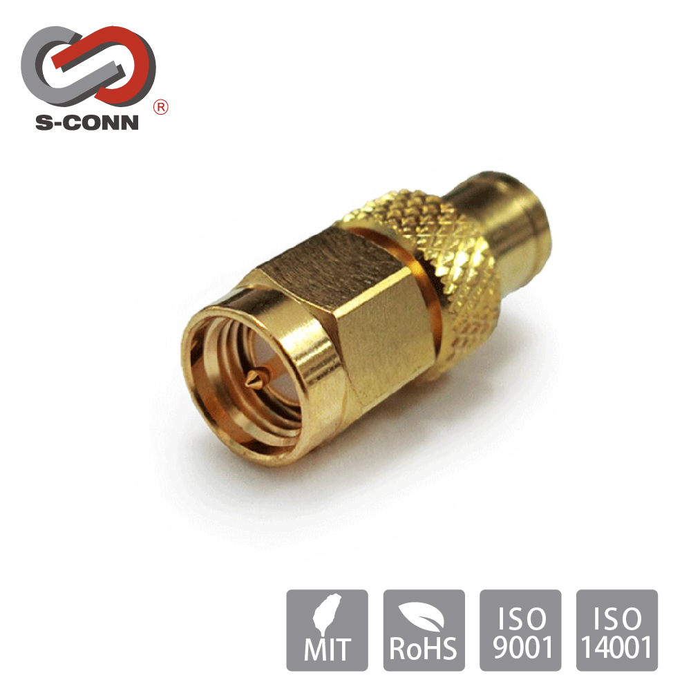 RF/Coaxial connector, SMA Plug to SMB Plug Adapter | Taiwantrade