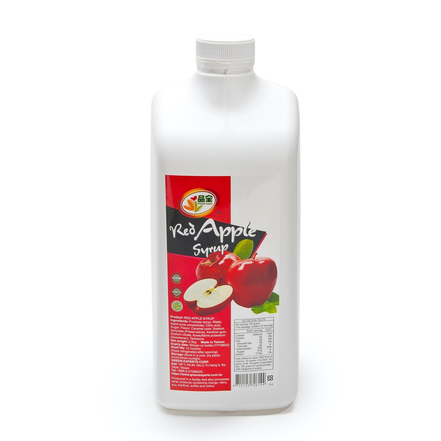 Premcham Red Apple Syrup | Taiwantrade.com