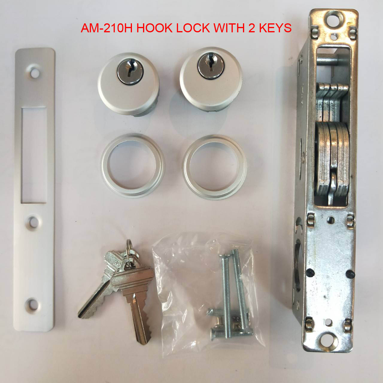 Storefront Door Mortise Hook Lock with Double Side Cylinders Supplier ...