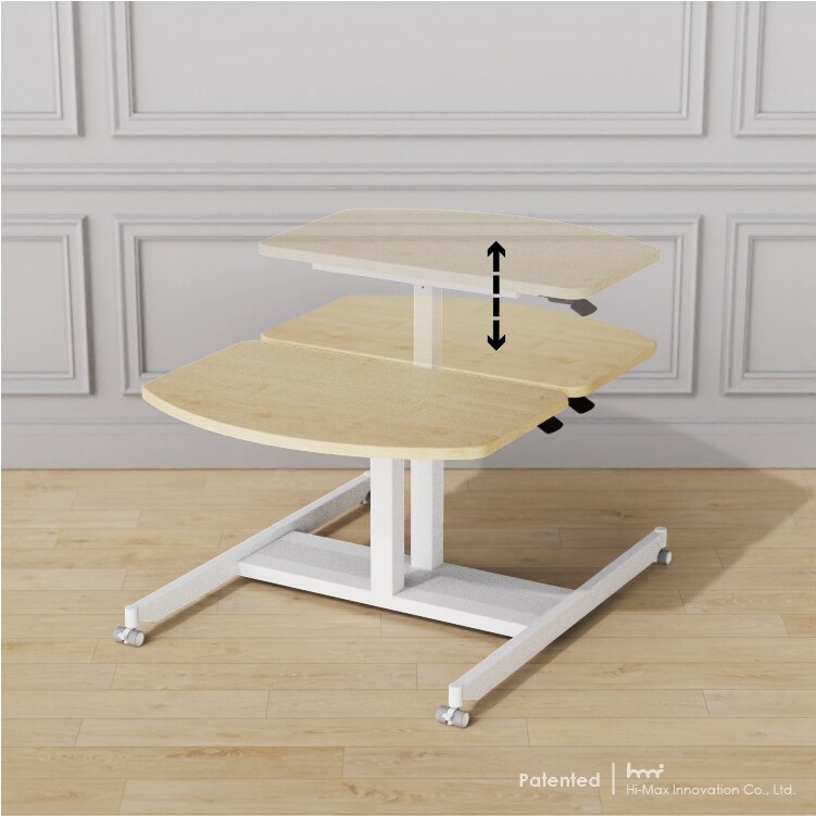 Multi-User Pneumatic Height Adjustable Table | Taiwantrade.com