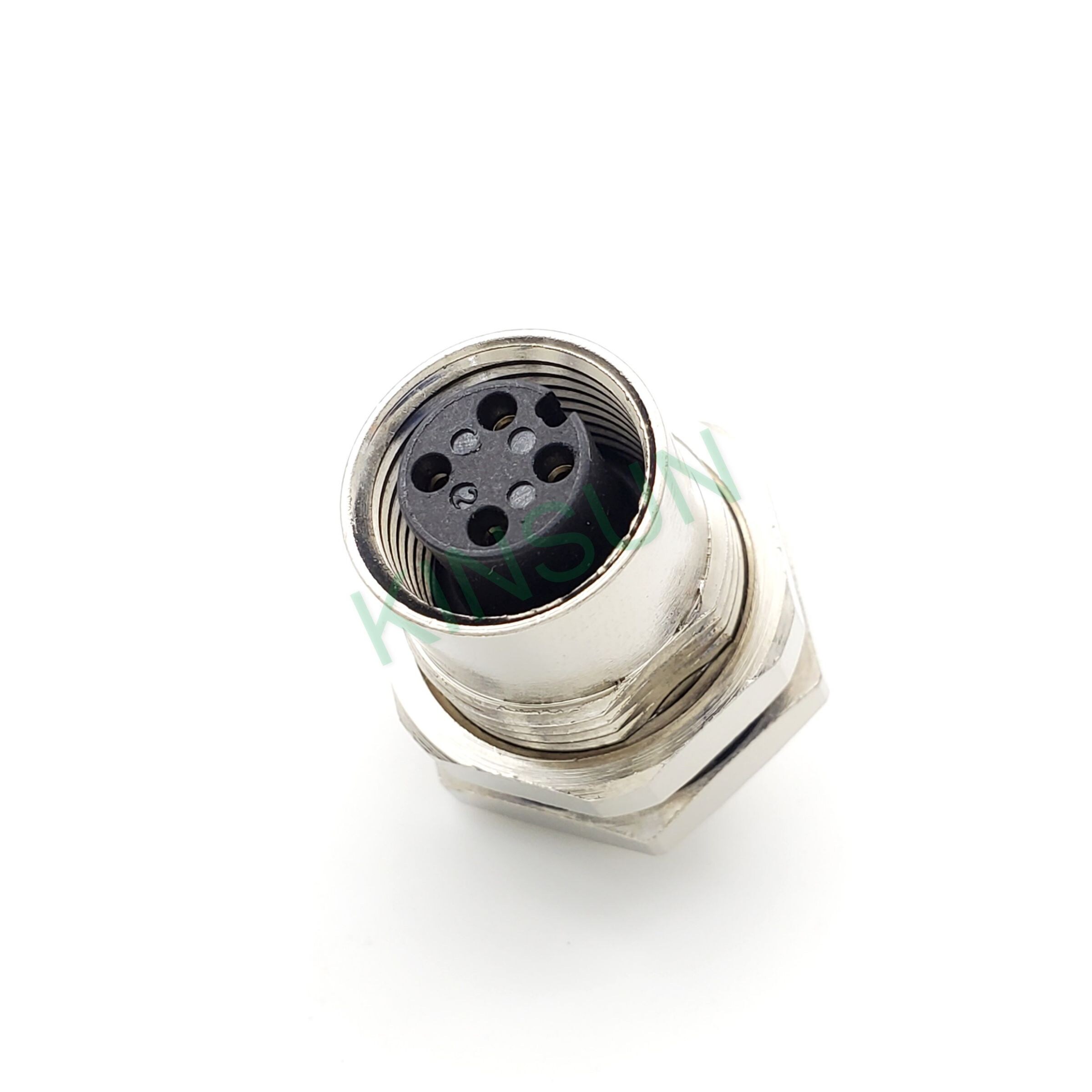 M12 A-coded 4Pin Female Connector PCB mount | Taiwantrade