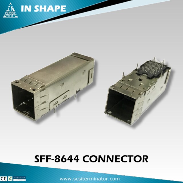 MiniSAS HD SFF-8644 External connector supplier | Taiwantrade.com