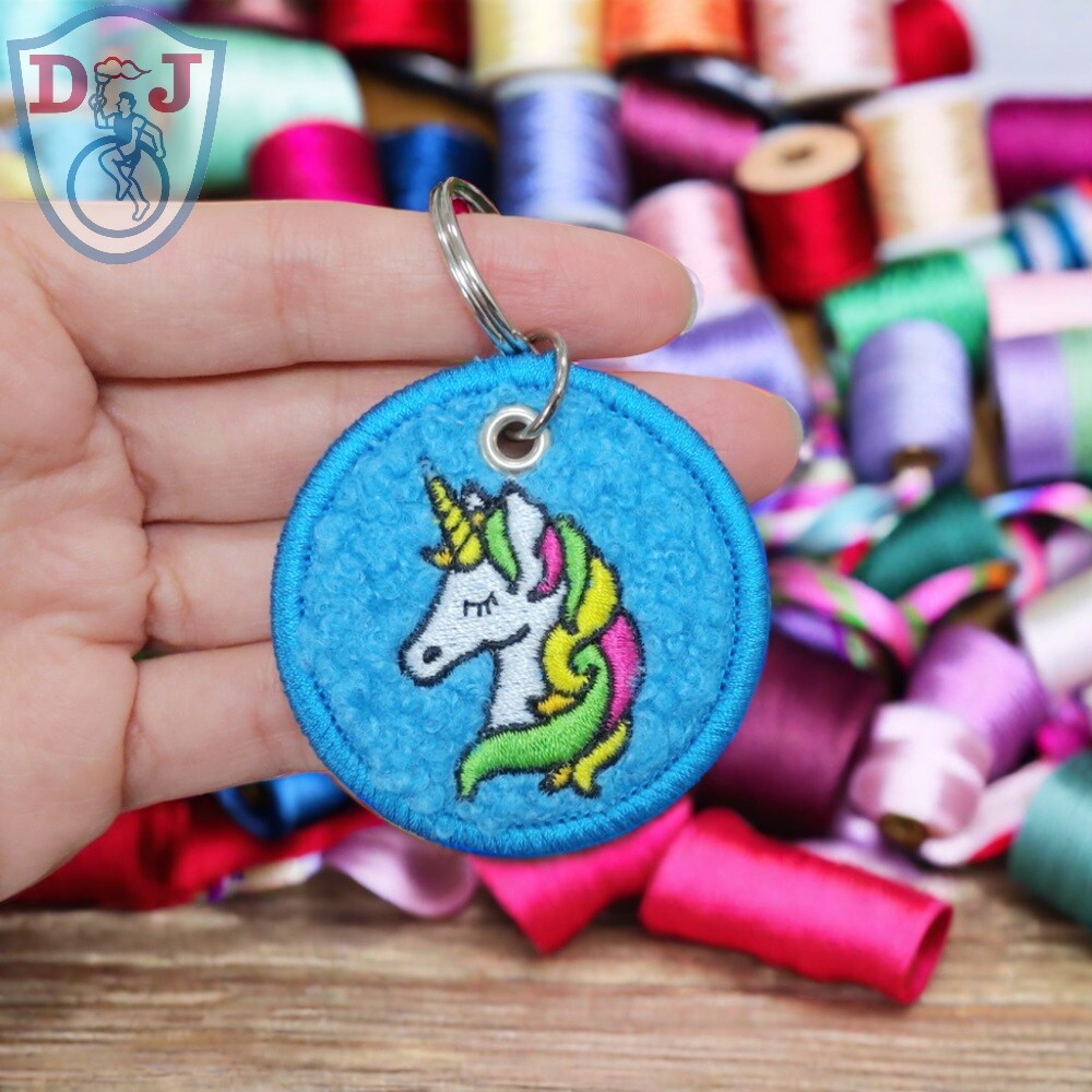 Supplier of Custom Embroidery Fuzzy Key chains for Marketing ...