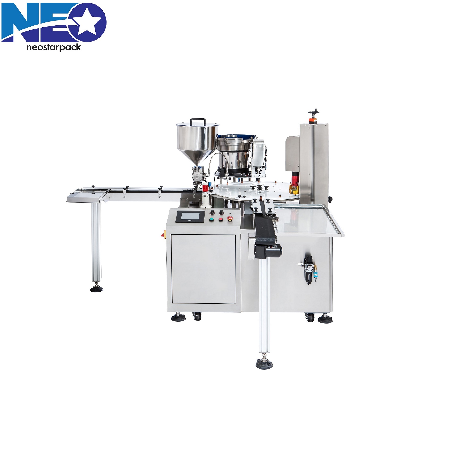 Automatic Filling and Capping Machine for Lip Scrub | Taiwantrade