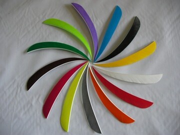 3" R/L WING parabolic solid color feathers | Taiwantrade.com