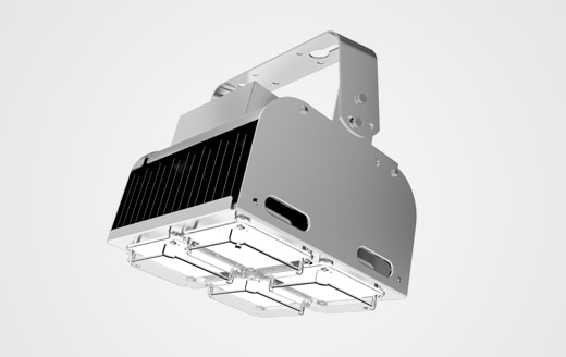 Custom LED Square High Bay Warehouse Lights 110W BLE Mesh | Taiwantrade