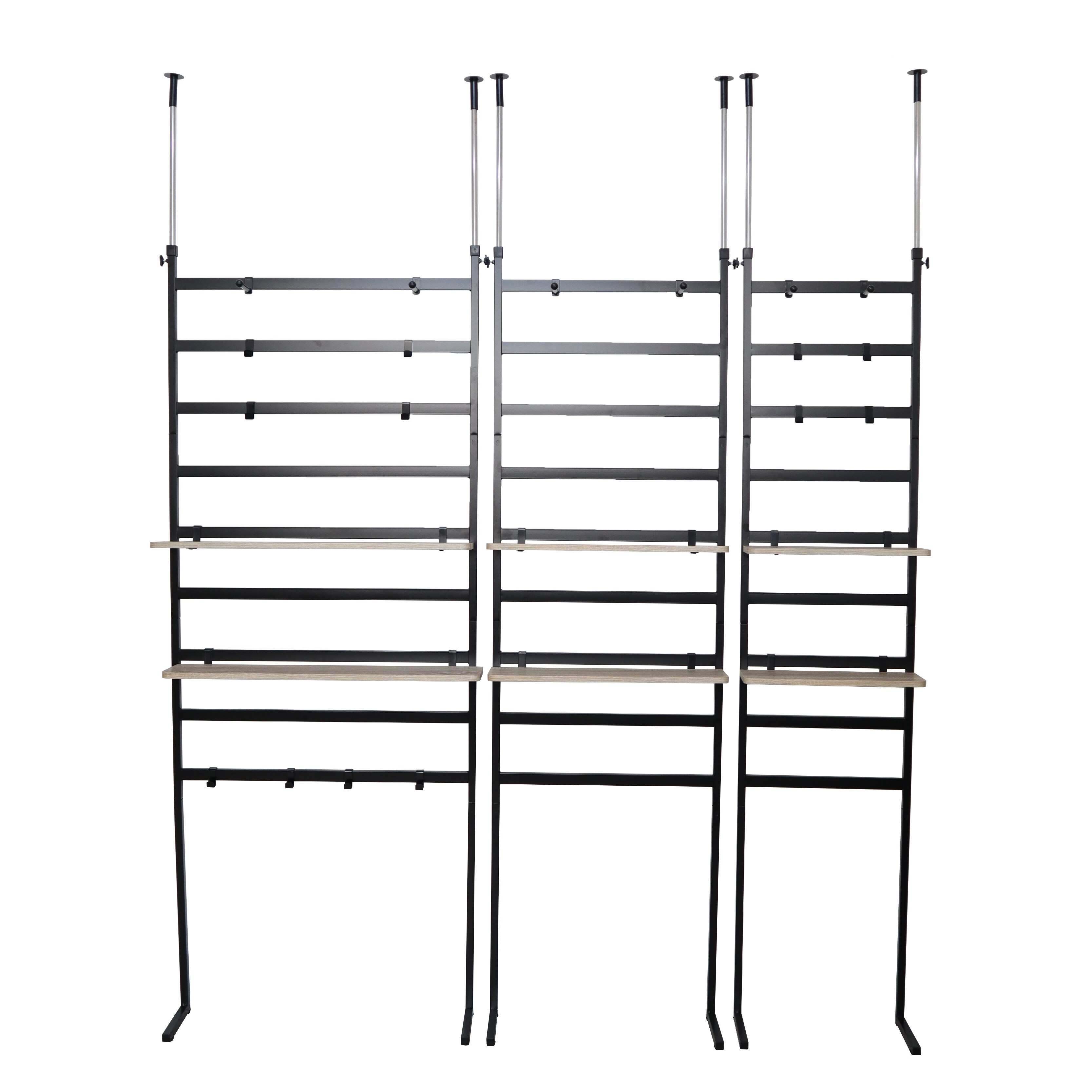 Freestanding Height-adjustable Wall Storage Shelf Trio | Taiwantrade