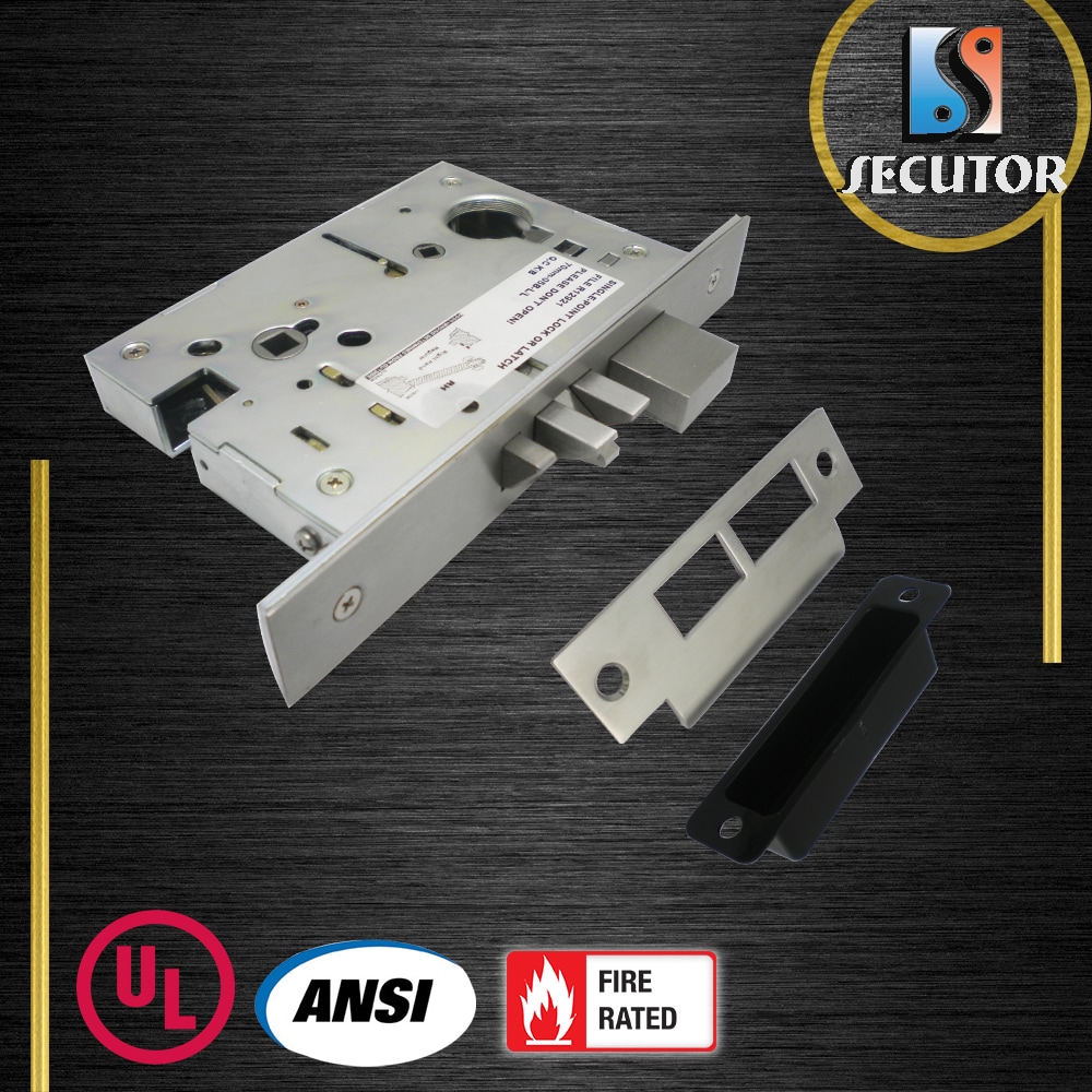 UL listed ANSI grade 1 Commercial Door Mortise Lock | Taiwantrade