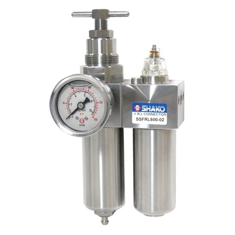 STAINLESS STEEL SUS316 MINIATURE FRL COMBINATION 1/4" | Taiwantrade